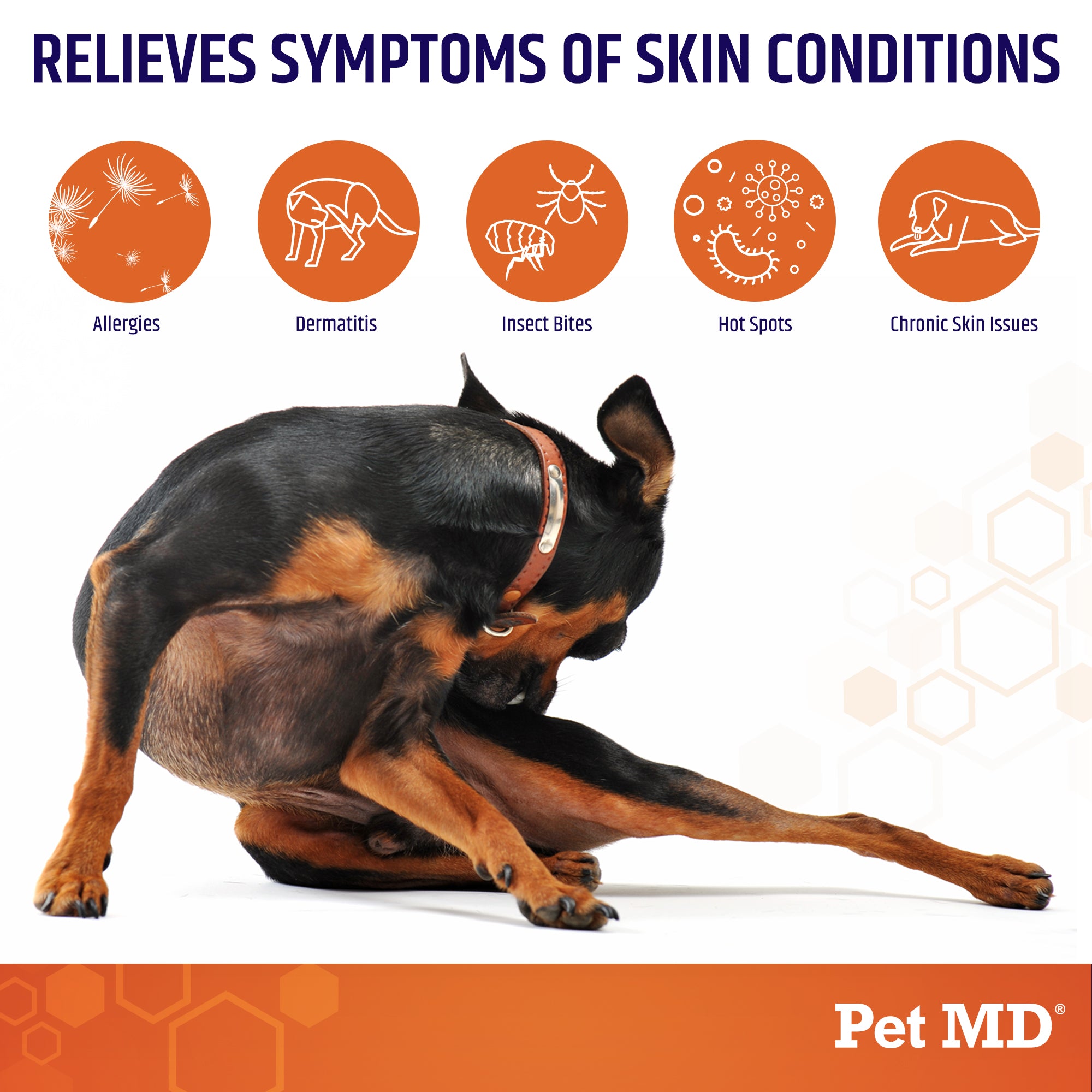 Hydrocortisone PLUS Anti-Itch Spray with Pramoxine for Dogs & Cats - 4 ...